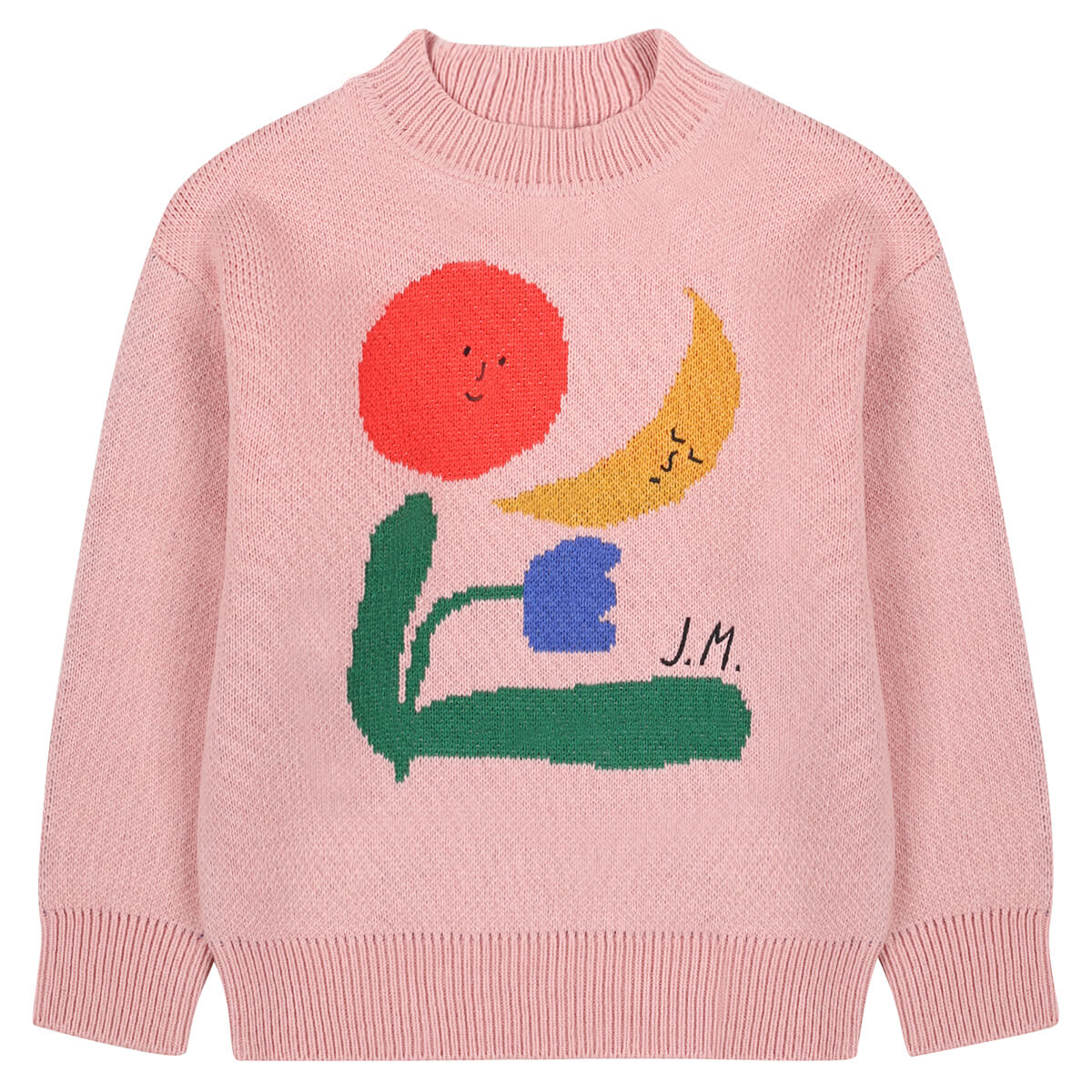 Coloured Nature Sweater in Pink by Jelly Mallow - Last Ones In Stock ...