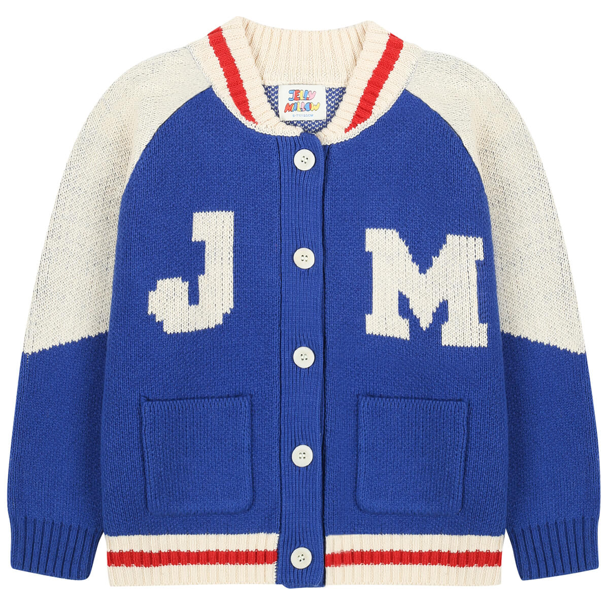 No.25 Cardigan in Blue by Jelly Mallow – Junior Edition