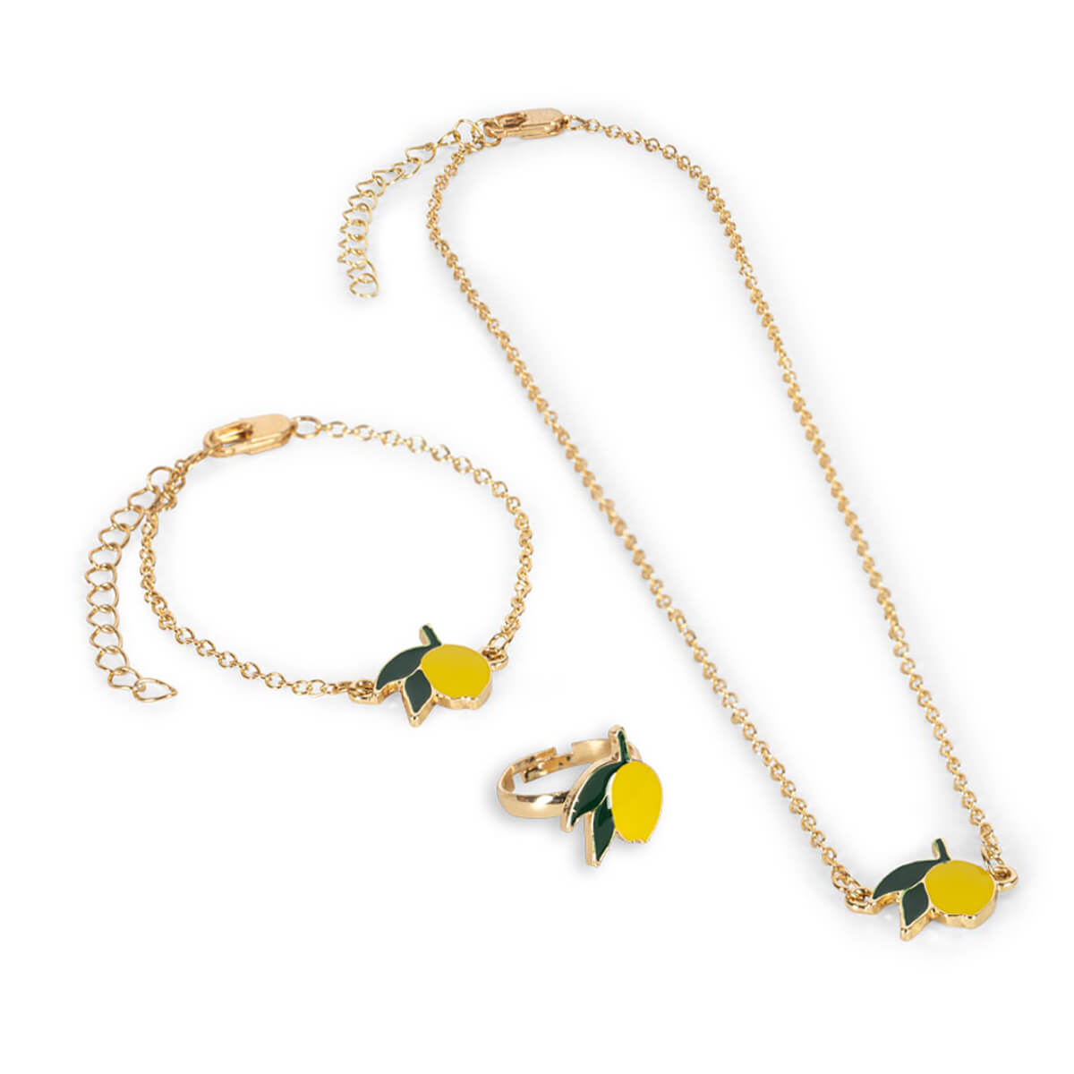 Lemon Jewellery Set by Konges Sløjd – Junior Edition