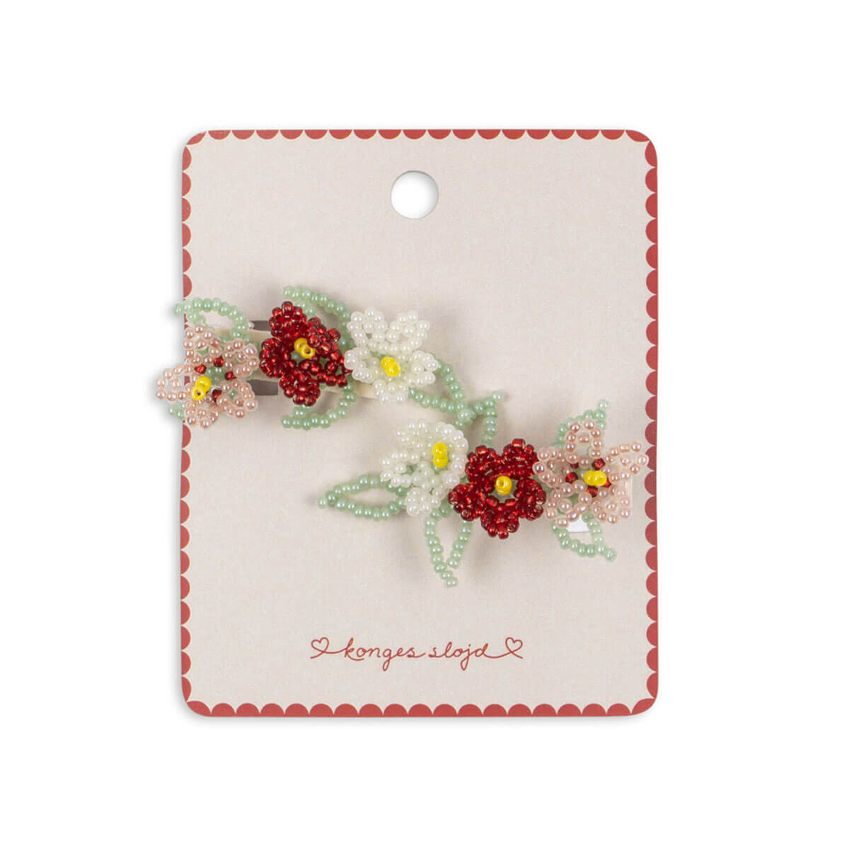 Flower Field Hair Clips (2 Pack) by Konges Sløjd – Junior Edition