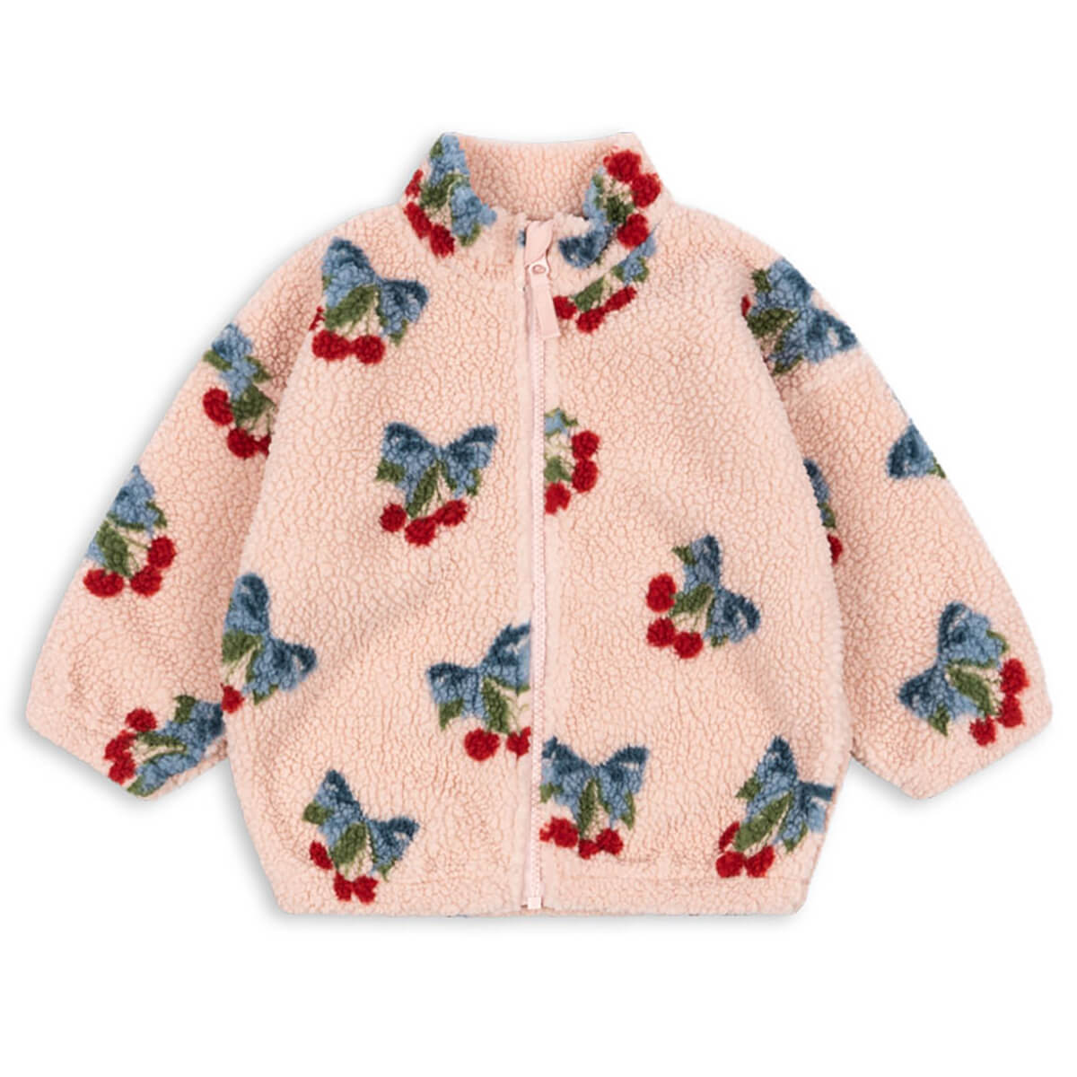 Jody Teddy Jacket in Amarena Rose by Konges Sløjd – Junior Edition