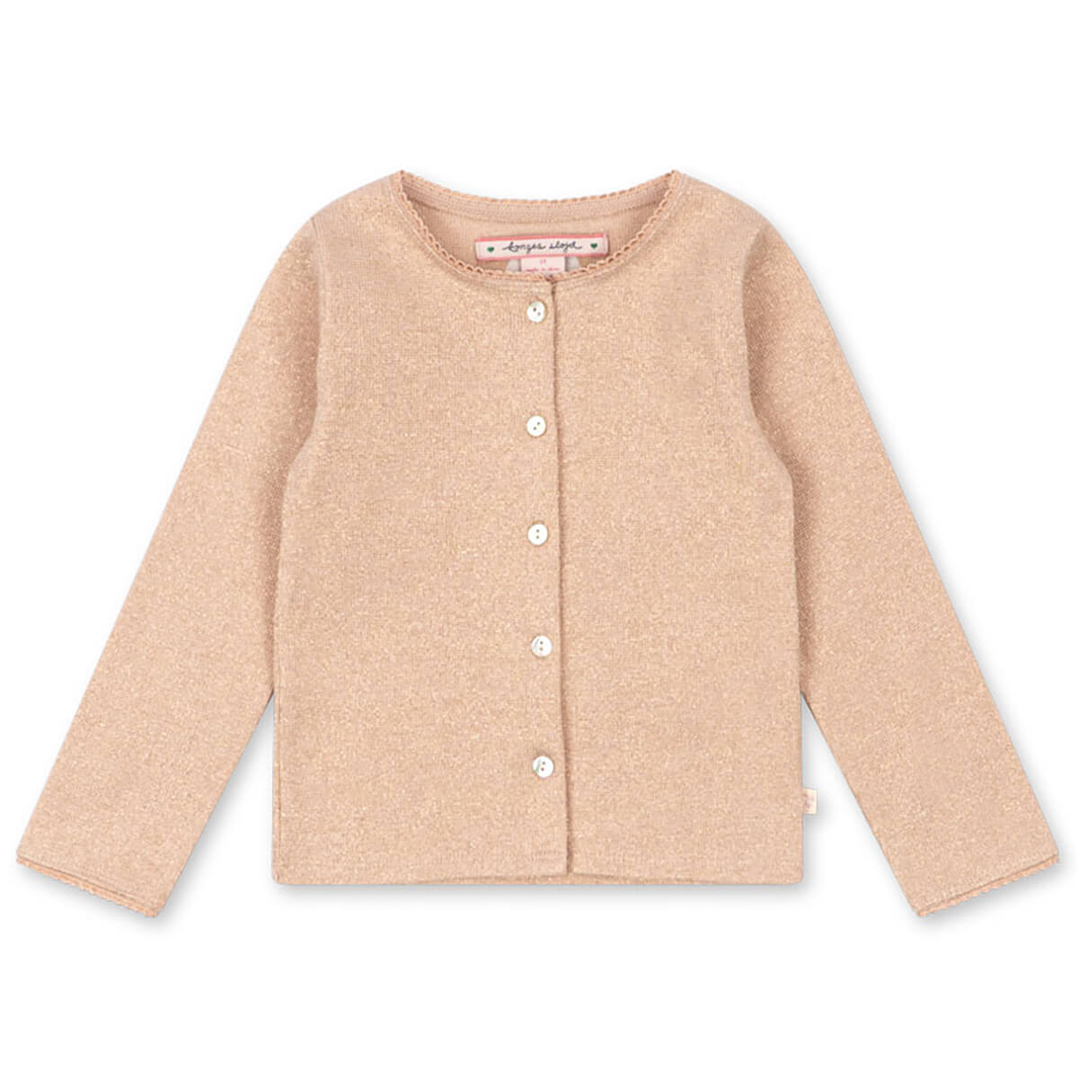 Roli Cardigan in Cameo Rose by Konges Sløjd – Junior Edition