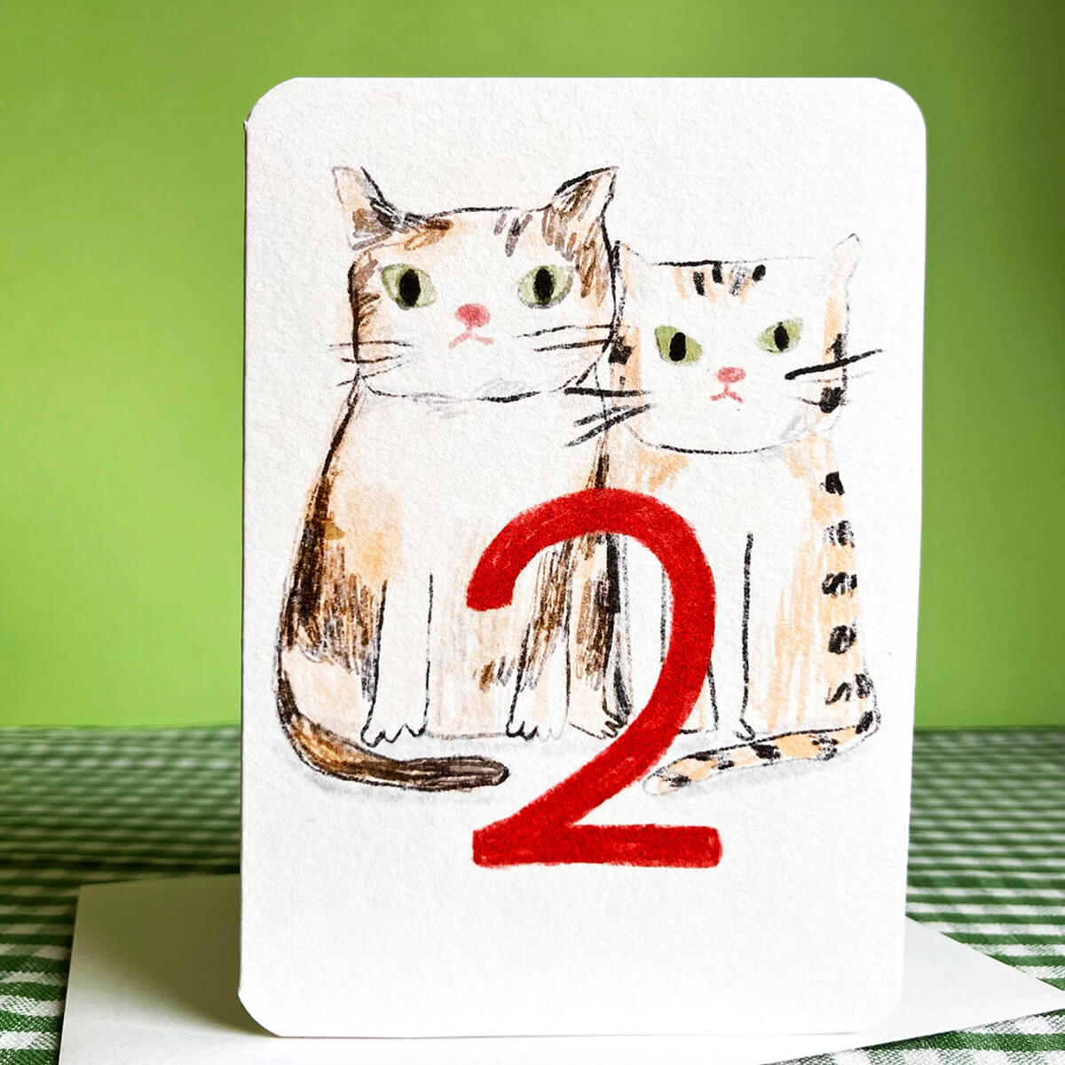 2 Today Cats Birthday Greetings Card by Laura Skilbeck Cards – Junior ...