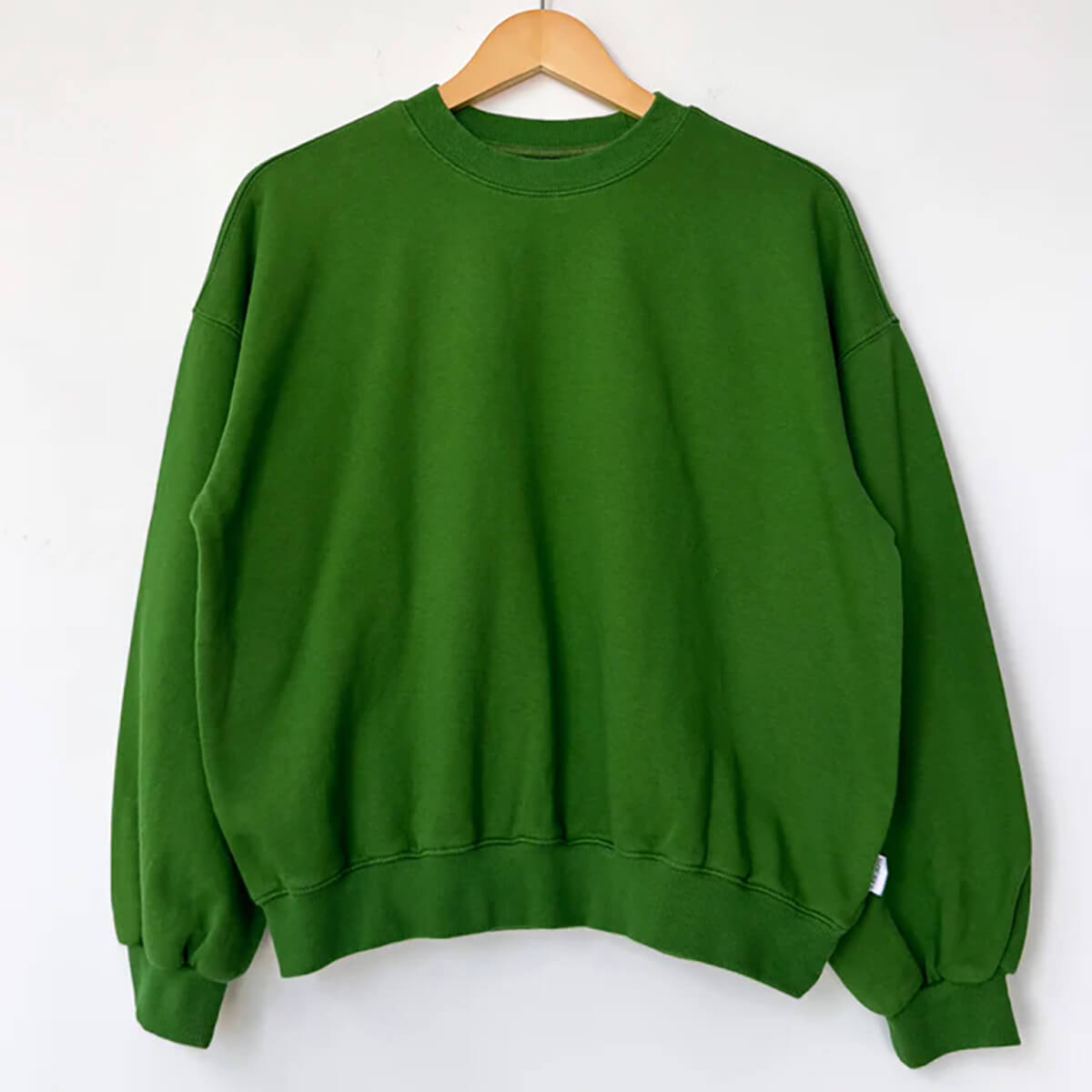French Terry Core Sweatshirt in Avocado by Le Bon Shoppe – Junior Edition