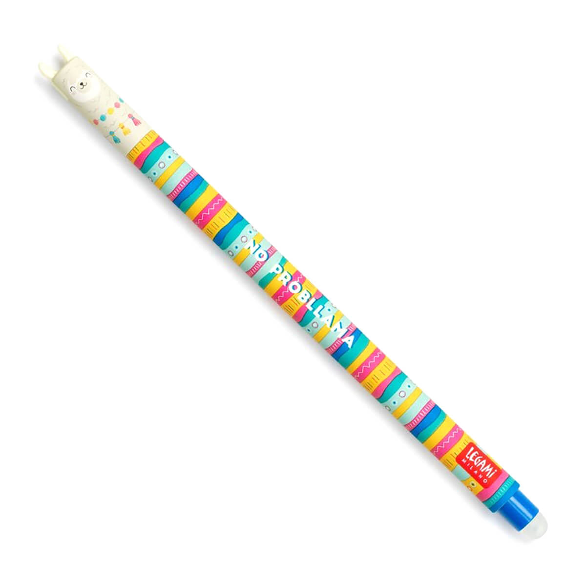 Llama Erasable Pen (Blue Ink) by Legami – Junior Edition