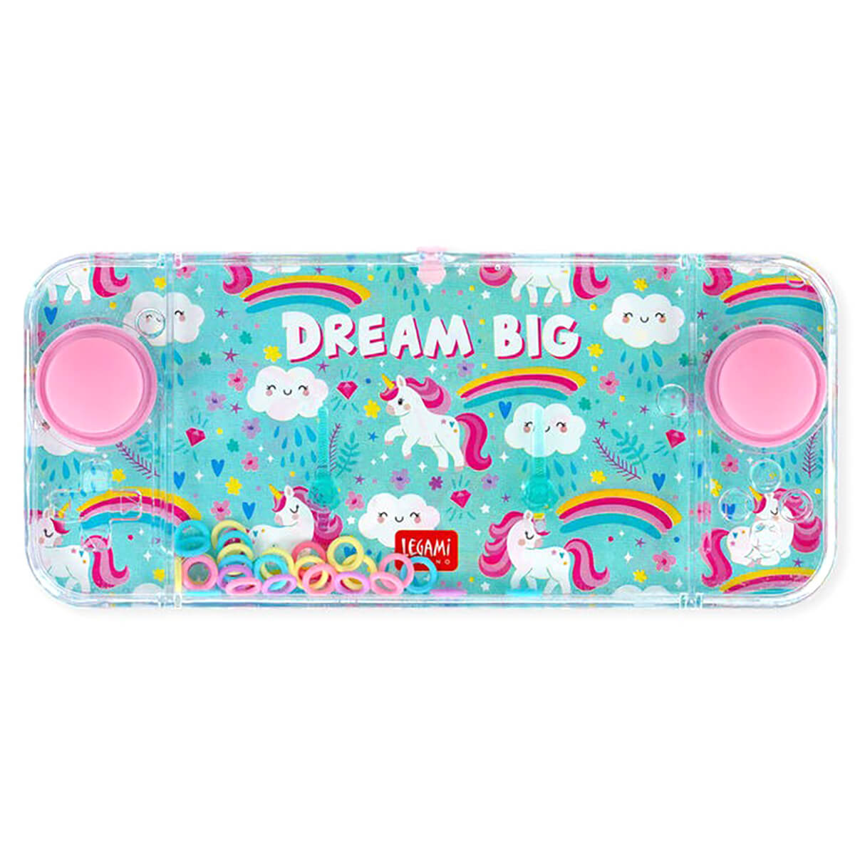 Unicorn Mini Water Game by Legami – Junior Edition
