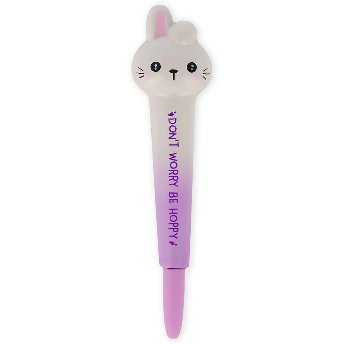 Bunny Squishy Pen (Black Ink) by Legami – Junior Edition