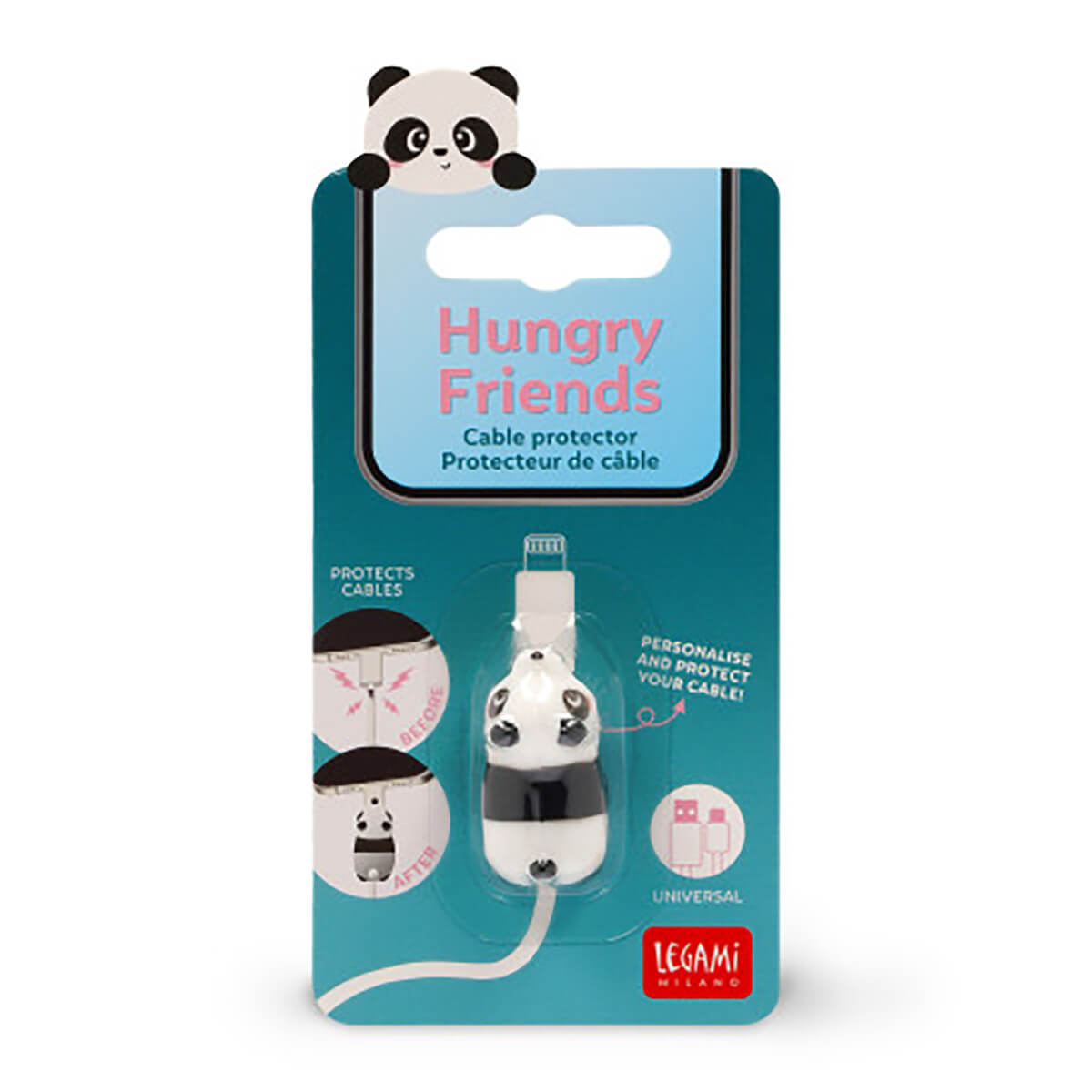 Panda Cable Protector by Legami – Junior Edition