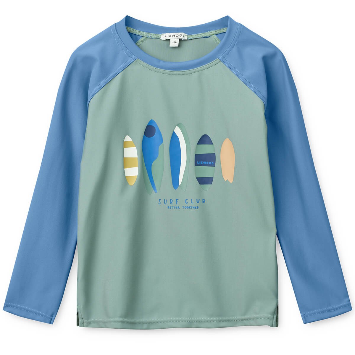 Noah Swim Tee in Boards / Light Peppermint by Liewood – Junior Edition