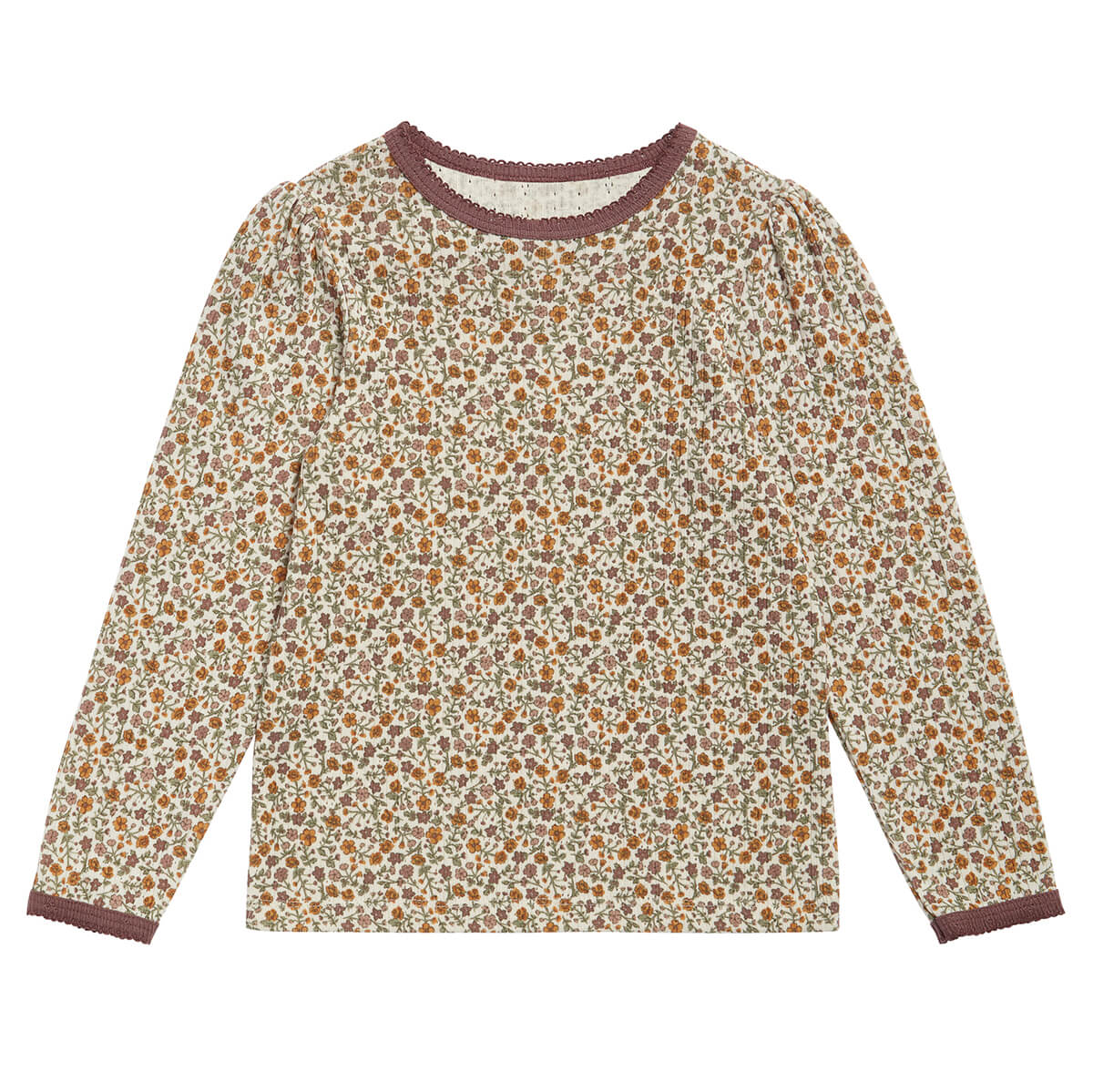 Pointelle Tee in Prairie Floral by Little Cotton Clothes - Last Ones I ...
