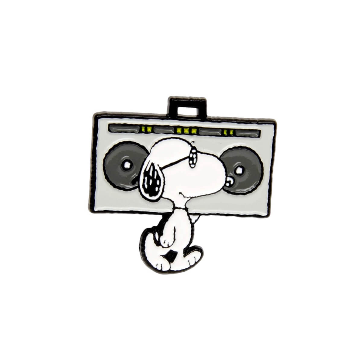 Boombox Snoopy Pin by Magpie – Junior Edition