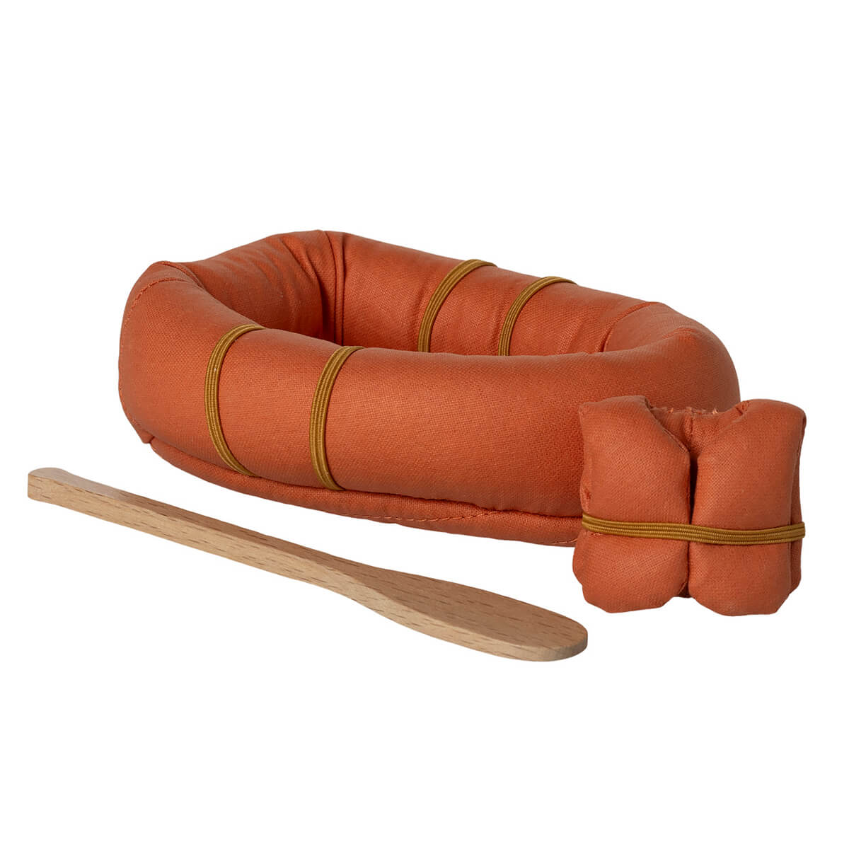 Rubber Boat in Orange (Mouse Size) by Maileg – Junior Edition