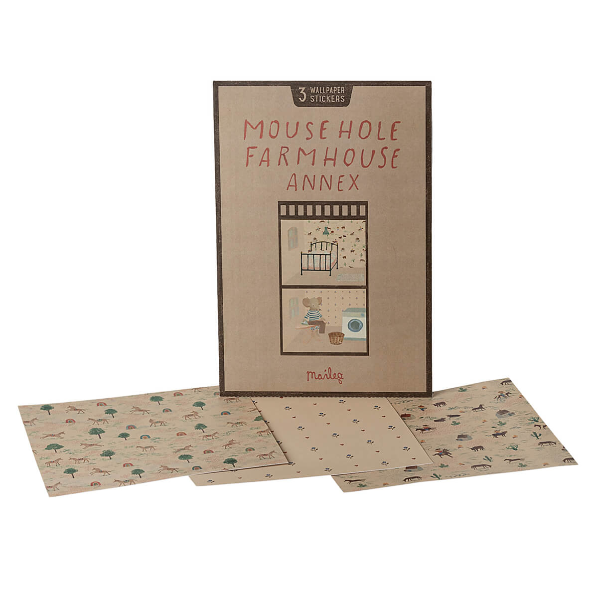 Mouse Hole Farm Wallpaper (for Annex) by Maileg – Junior Edition
