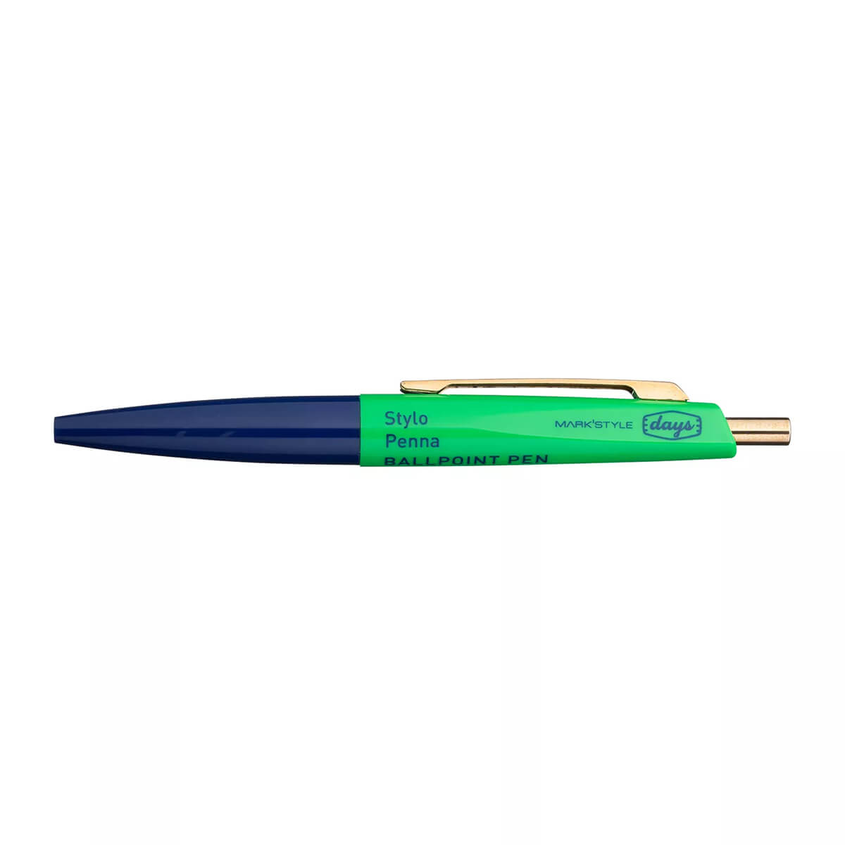 Days Mini Ballpoint Pen in Navy / Basil by Anterique X Marks Inc ...