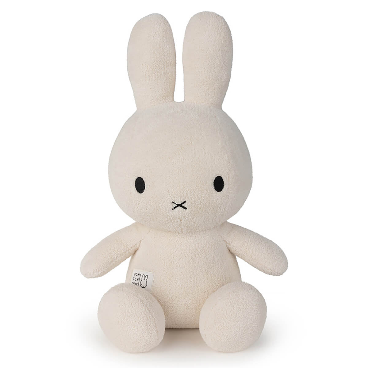 Extra Large Terry Miffy in Cream (50cm) by Bon Ton Toys – Junior Edition