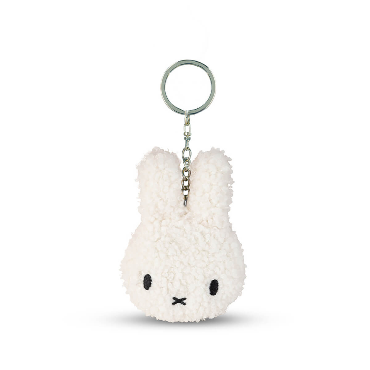 Miffy Tiny Teddy Recycled Keyring in Cream (10cm) by Bon Ton Toys ...