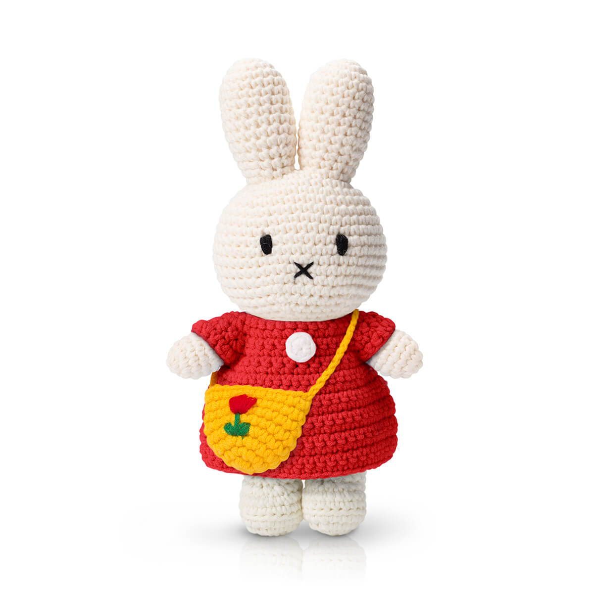 Miffy In Her Red Dress And Tulip Bag by Miffy Handmade – Junior Edition