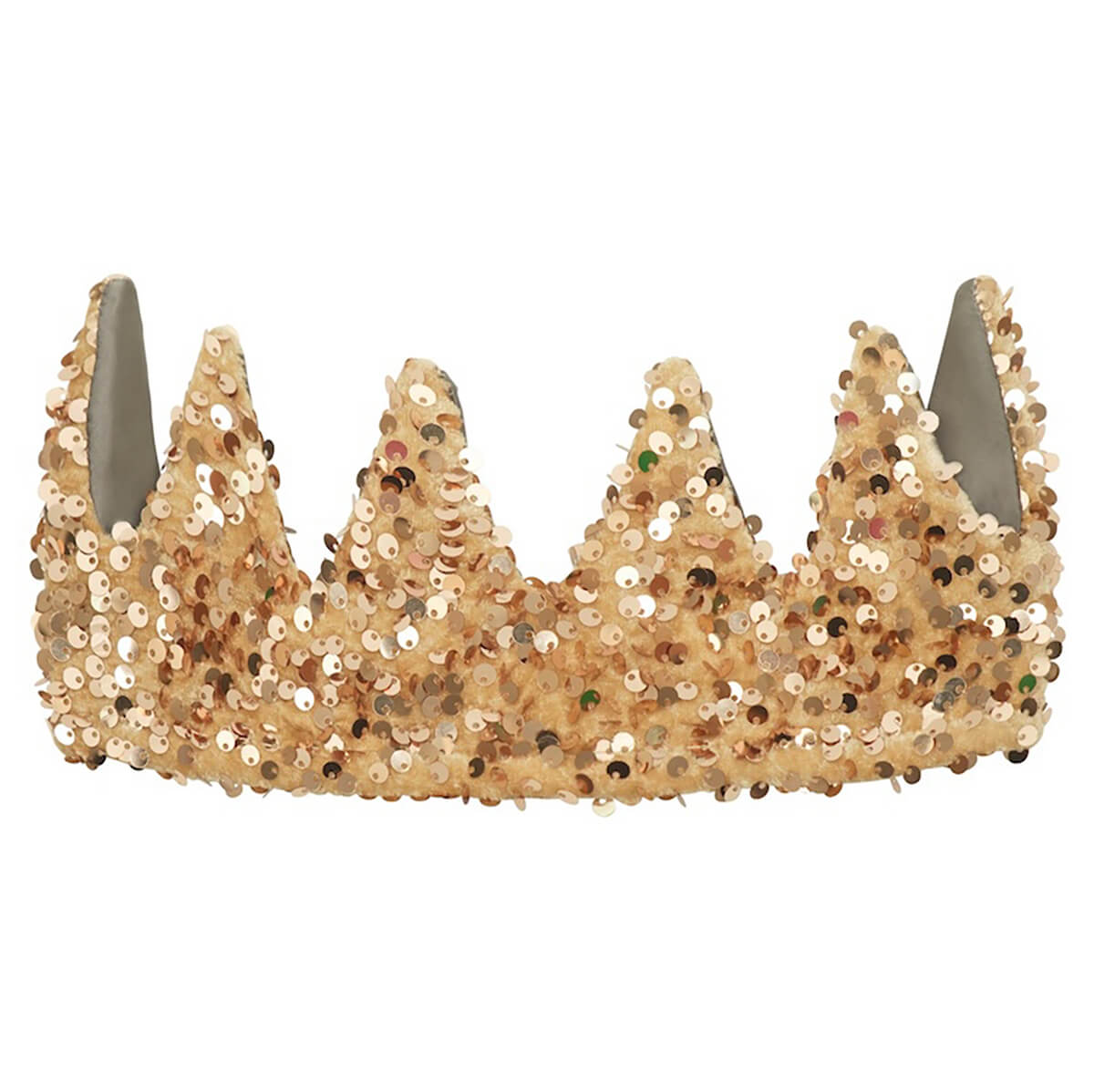 Sequin Crown in Gold by Mimi & Lula – Junior Edition