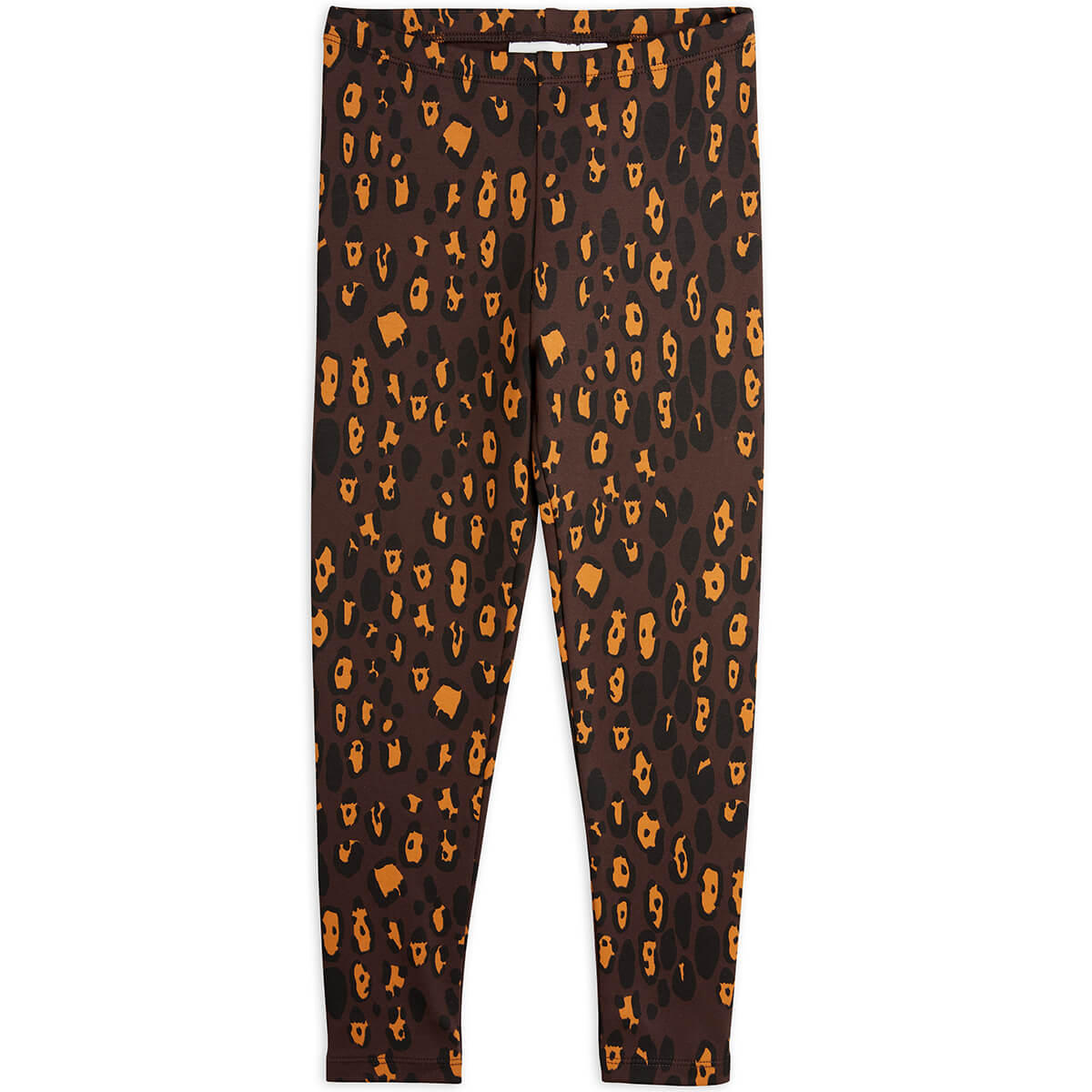 Leopard AOP Brushed Leggings by Mini Rodini – Junior Edition