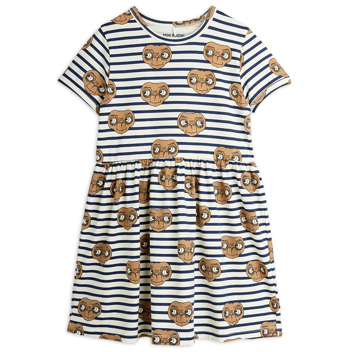 E.T. Sripe AOP Dress by Mini Rodini – Junior Edition