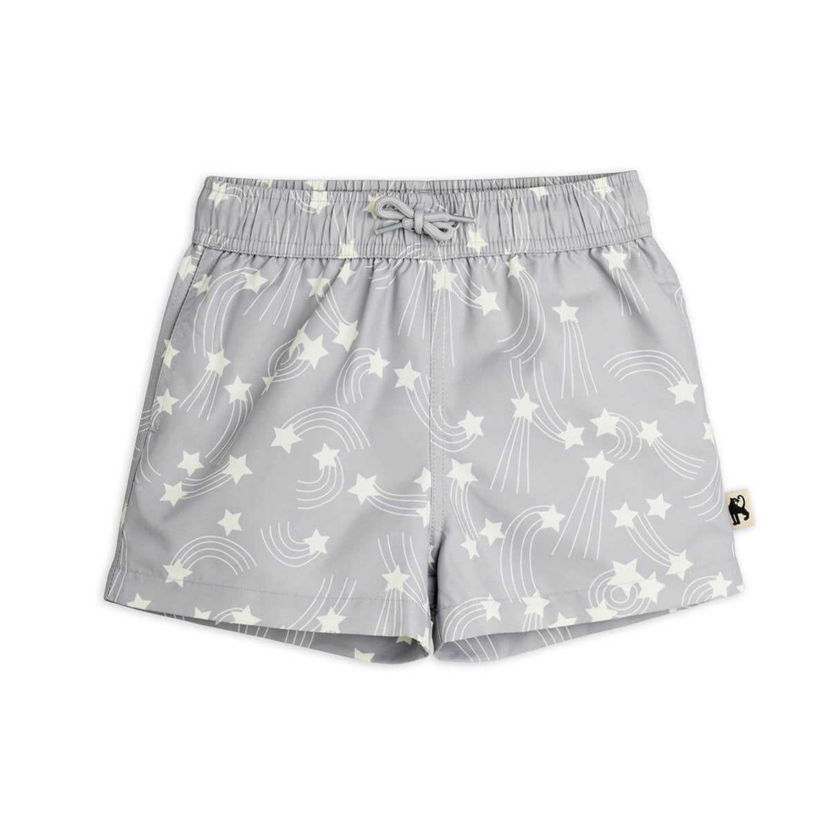 Starfall Swim Shorts in Grey by Mini Rodini – Junior Edition