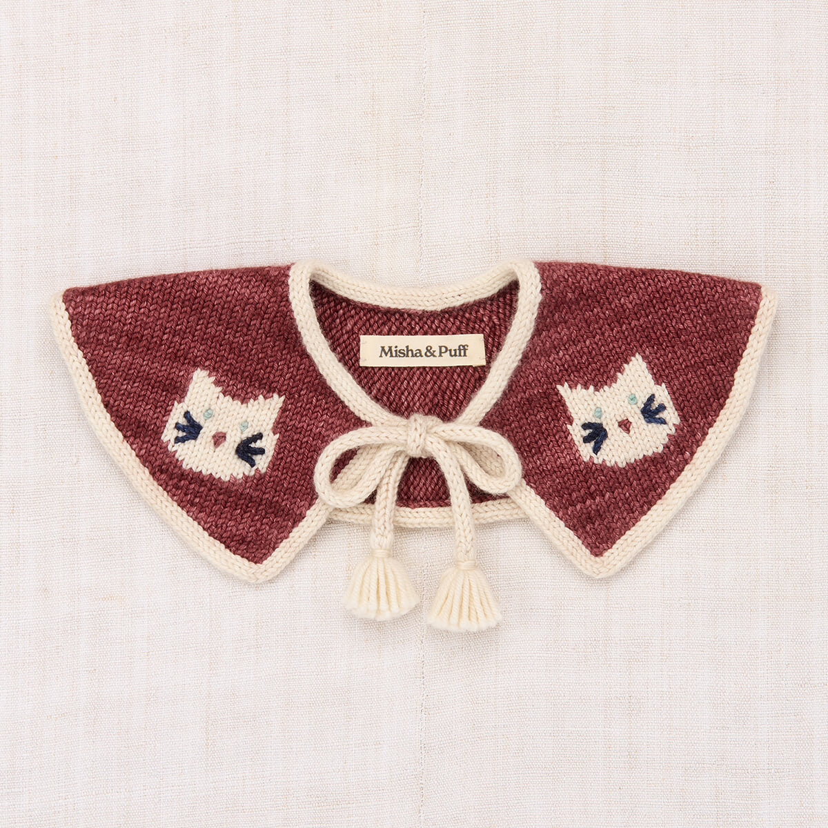 Kitten Collar in Madder Root by Misha & Puff – Junior Edition
