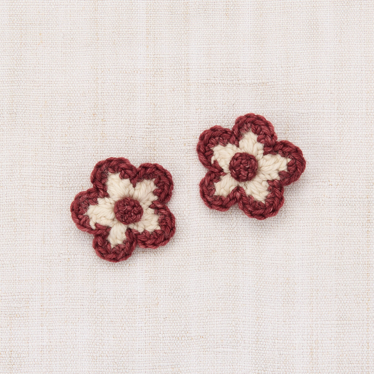 Medium Flower Clip Set in String by Misha & Puff – Junior Edition