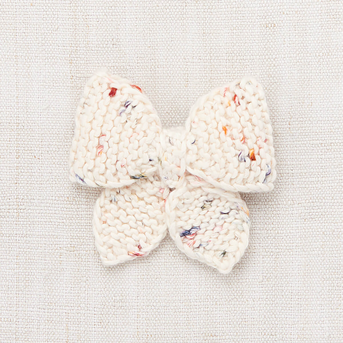 Medium Puff Bow in Picnic Confetti by Misha & Puff – Junior Edition