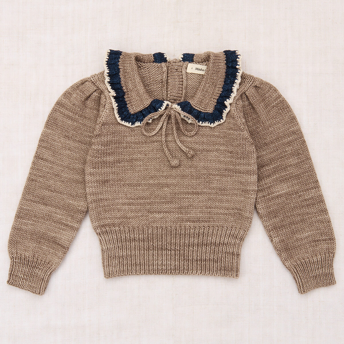 Estelle Sweater in Brut by Misha & Puff – Junior Edition