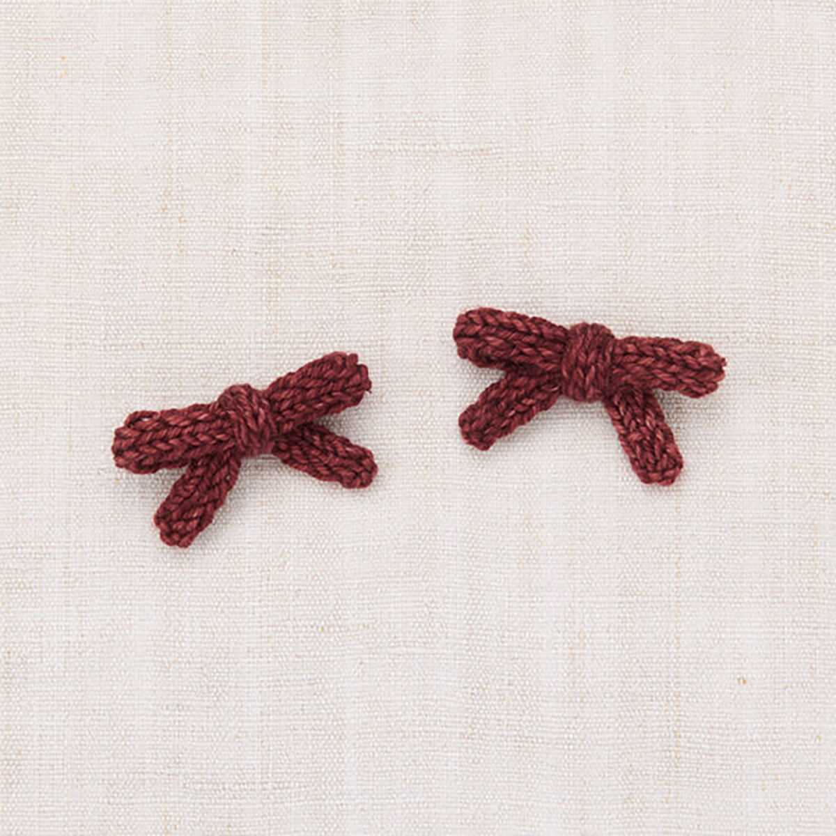 Goldie Bow Set in Madder Root by Misha & Puff – Junior Edition