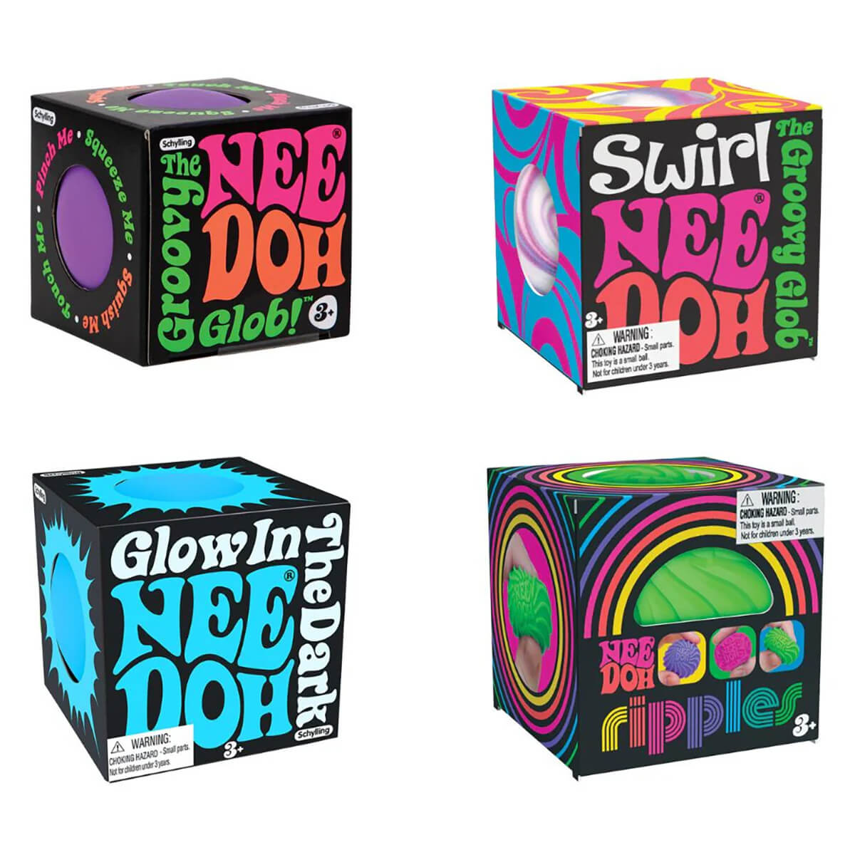 Teenie Singles Needoh Squishy Toy by Schylling – Junior Edition