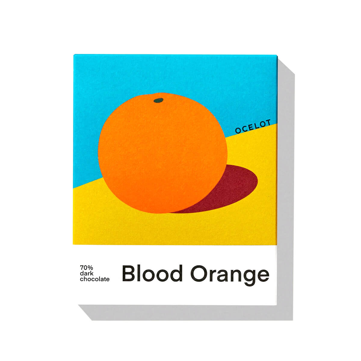 Blood Orange 70% Dark Chocolate Bar by Ocelot – Junior Edition