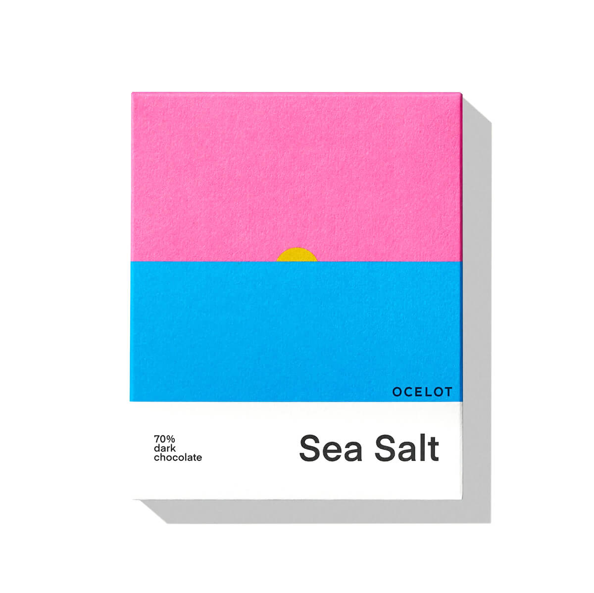 Sea Salt 70% Dark Chocolate Bar by Ocelot – Junior Edition