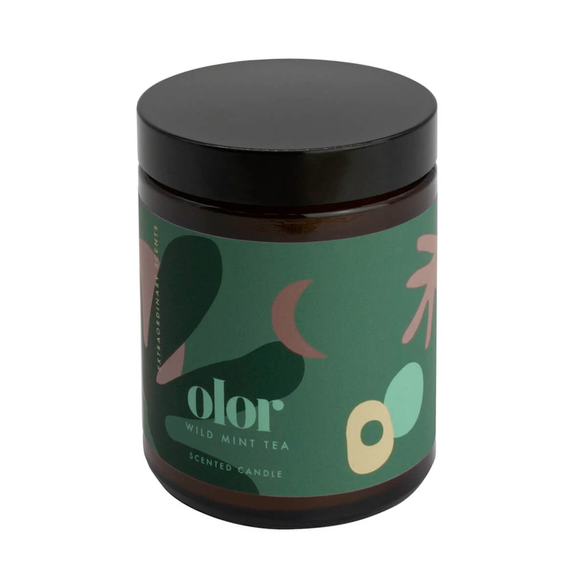 Wild Mint Tea Jar Candle by Olor – Junior Edition