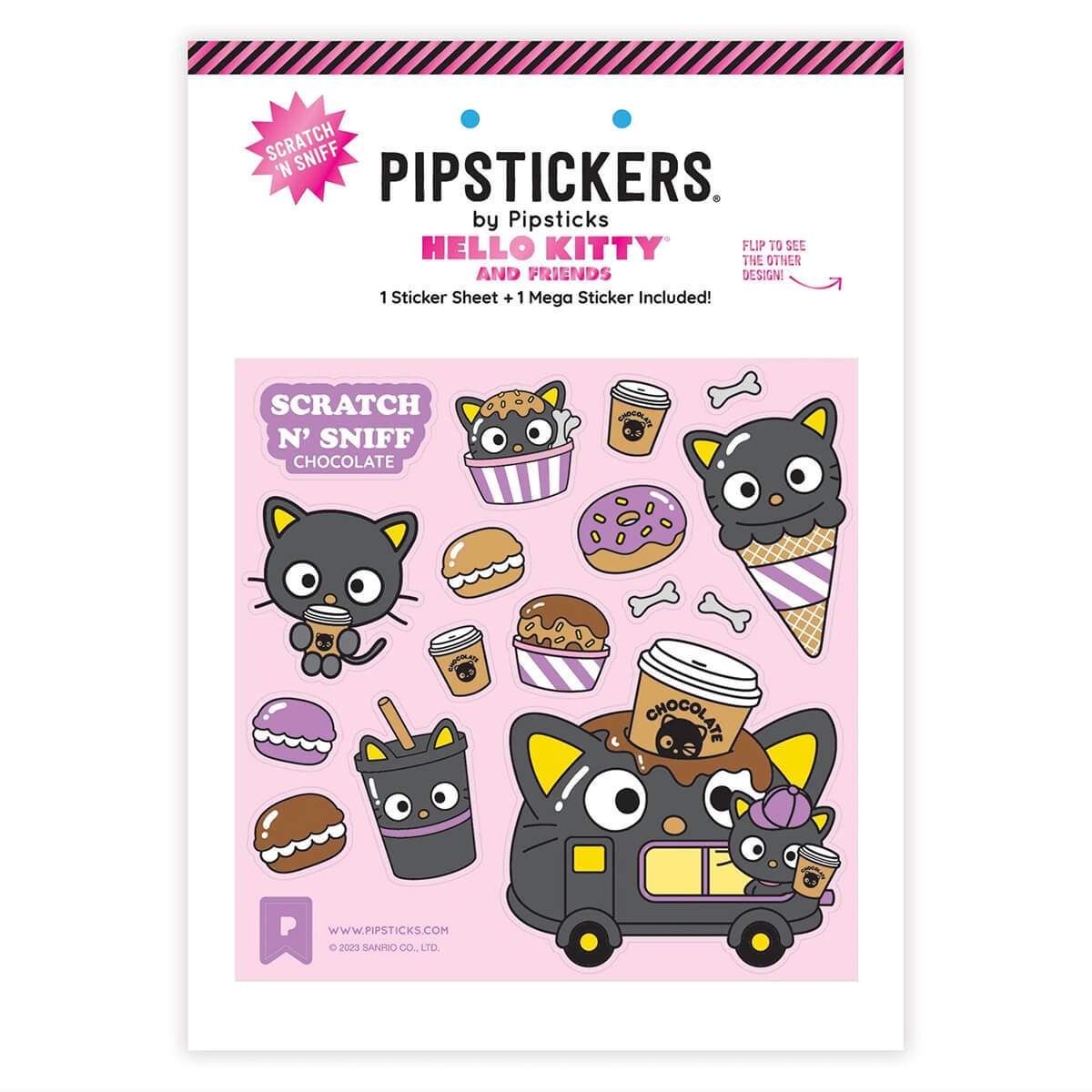 Chococat Chocolate Chariot Scratch 'n Sniff Stickers by Pipsticks ...