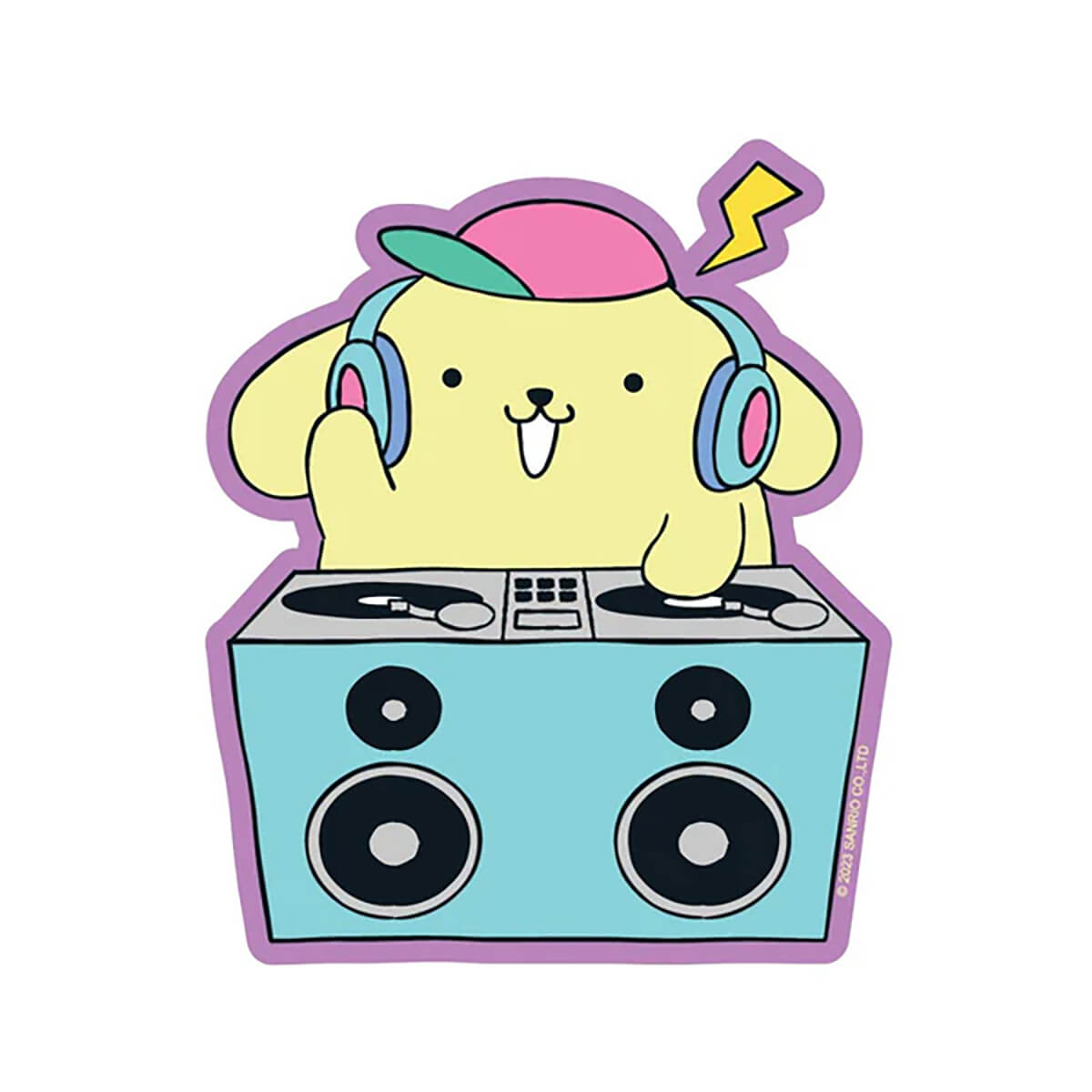 Dj Pompompurin Vinyl Sticker by Pipsticks – Junior Edition