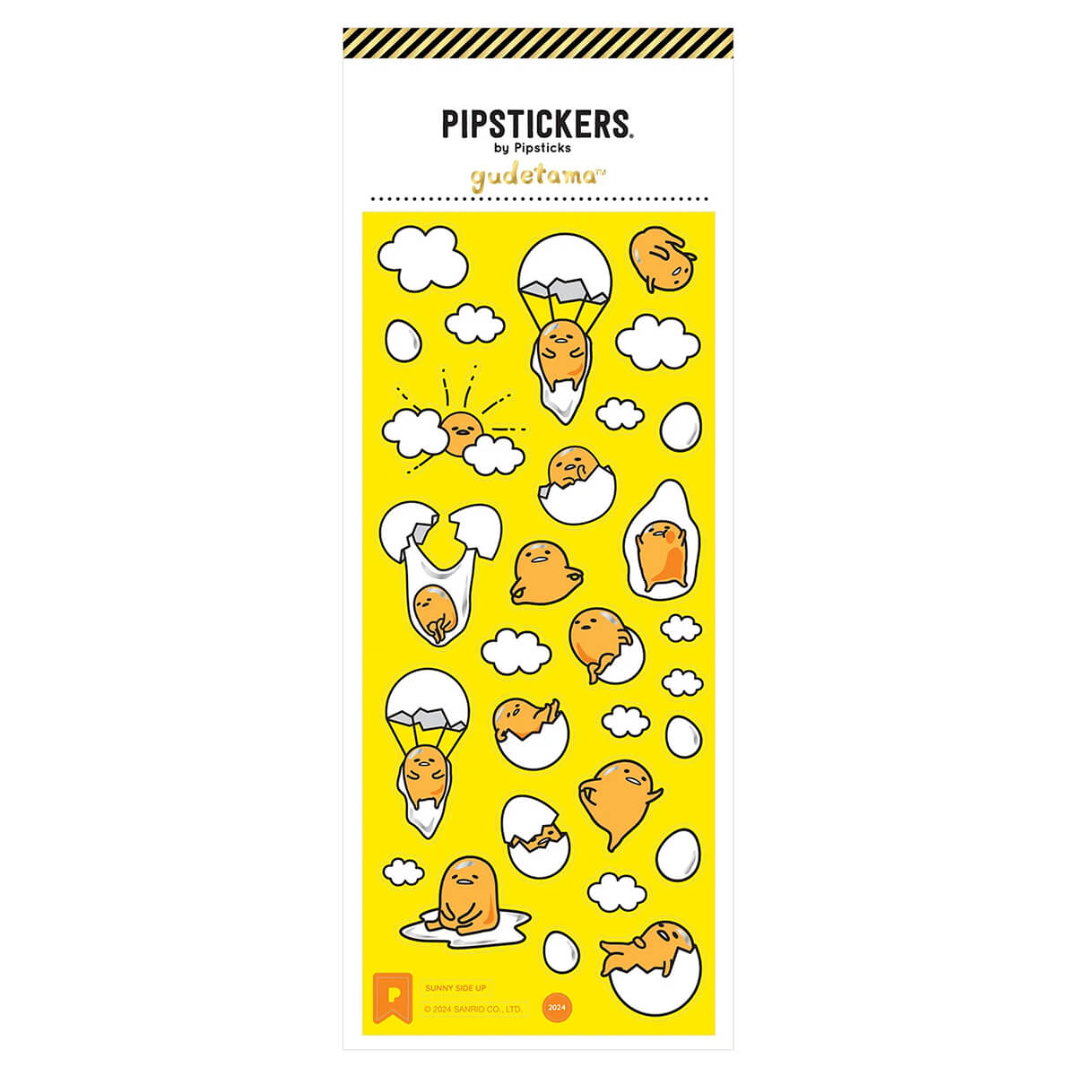 Gudetama Sunny Side Up Stickers by Pipsticks – Junior Edition