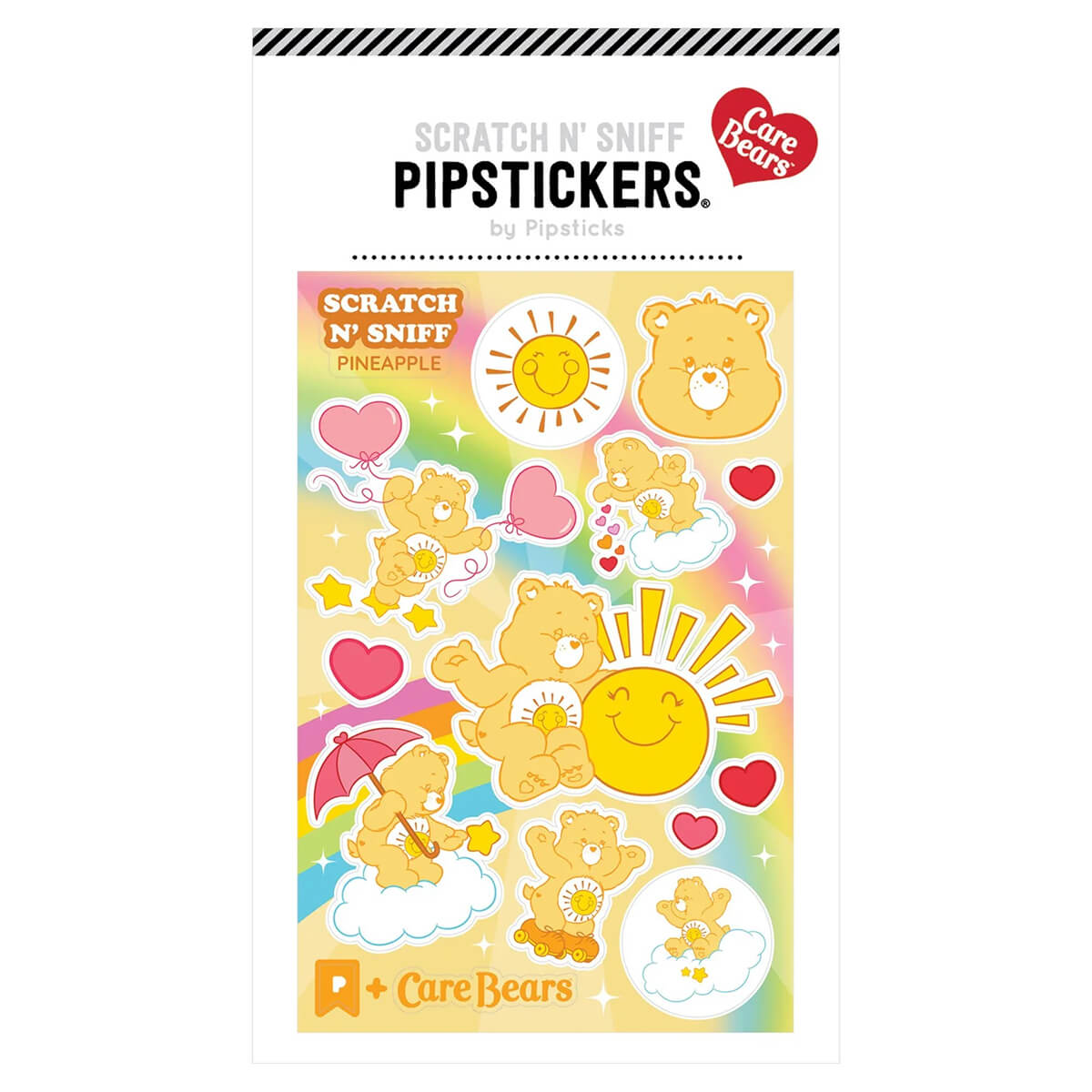 Sun & Funshine Bear Scratch 'n Sniff Stickers by Pipsticks – Junior Edition