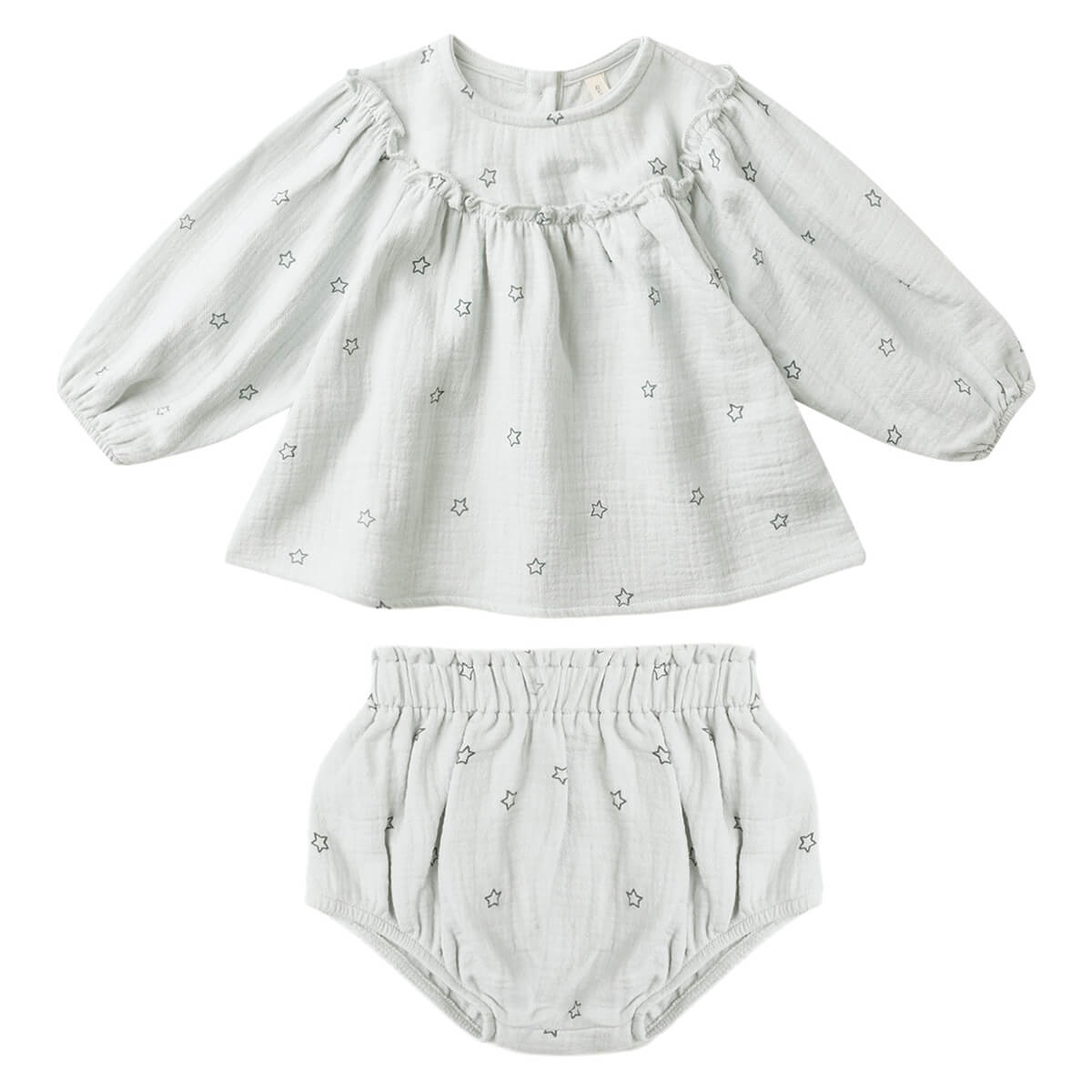 Mia Top and Bloomer Set in Twinkle by Quincy Mae – Junior Edition
