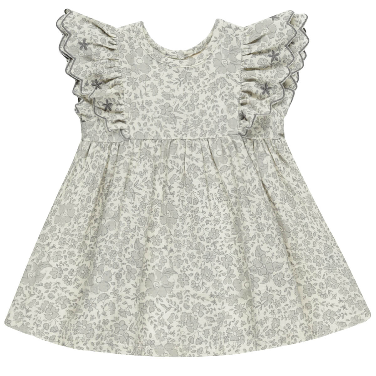 Alina Dress in Blue Blossom by Quincy Mae – Junior Edition