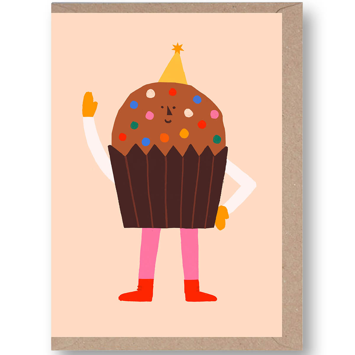 Cupcake Greetings Card by Rumble Cards – Junior Edition