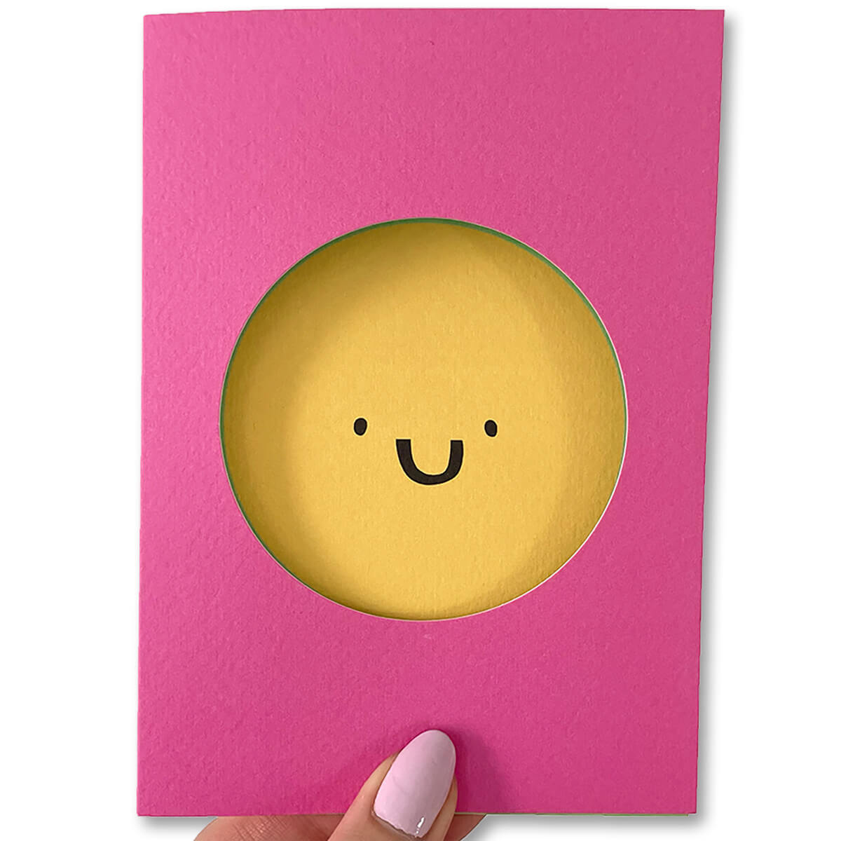 Smiley Face Greetings Card by Rumble Cards – Junior Edition