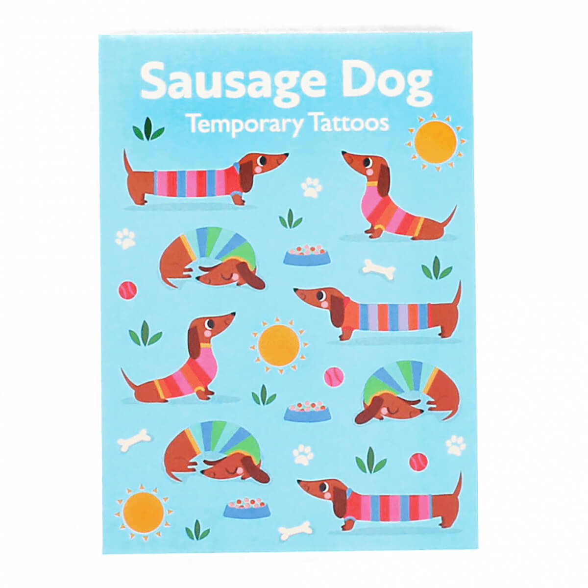 Temporary Tattoos Sunny Sausage Dog by Rex London – Junior Edition