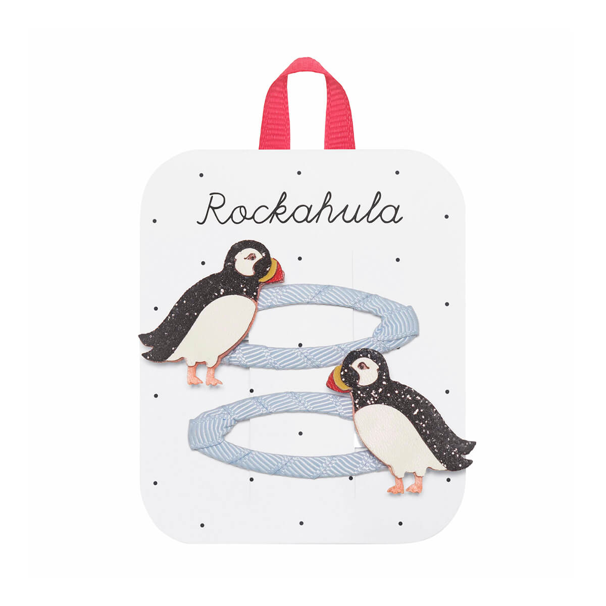 Polly Puffin Hair Clips by Rockahula – Junior Edition
