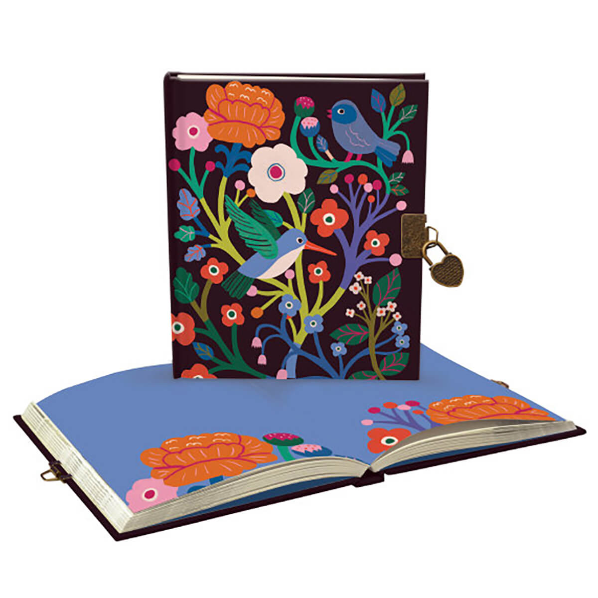 Birdsong Lockable Notebook by Roger La Borde – Junior Edition