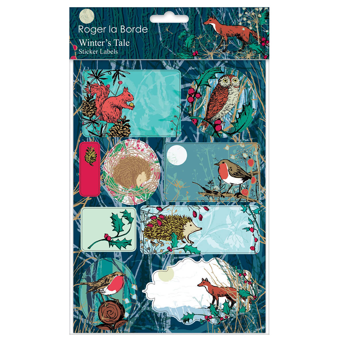Winter's Tale Sticker Labels Sheet by Roger La Borde – Junior Edition