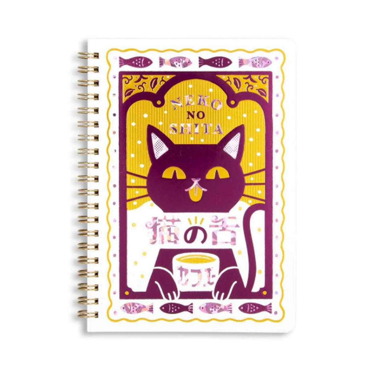 Ob1toy X Rokkaku B6 Cats Tongue Ring Notebook by Rokkaku – Junior Edition