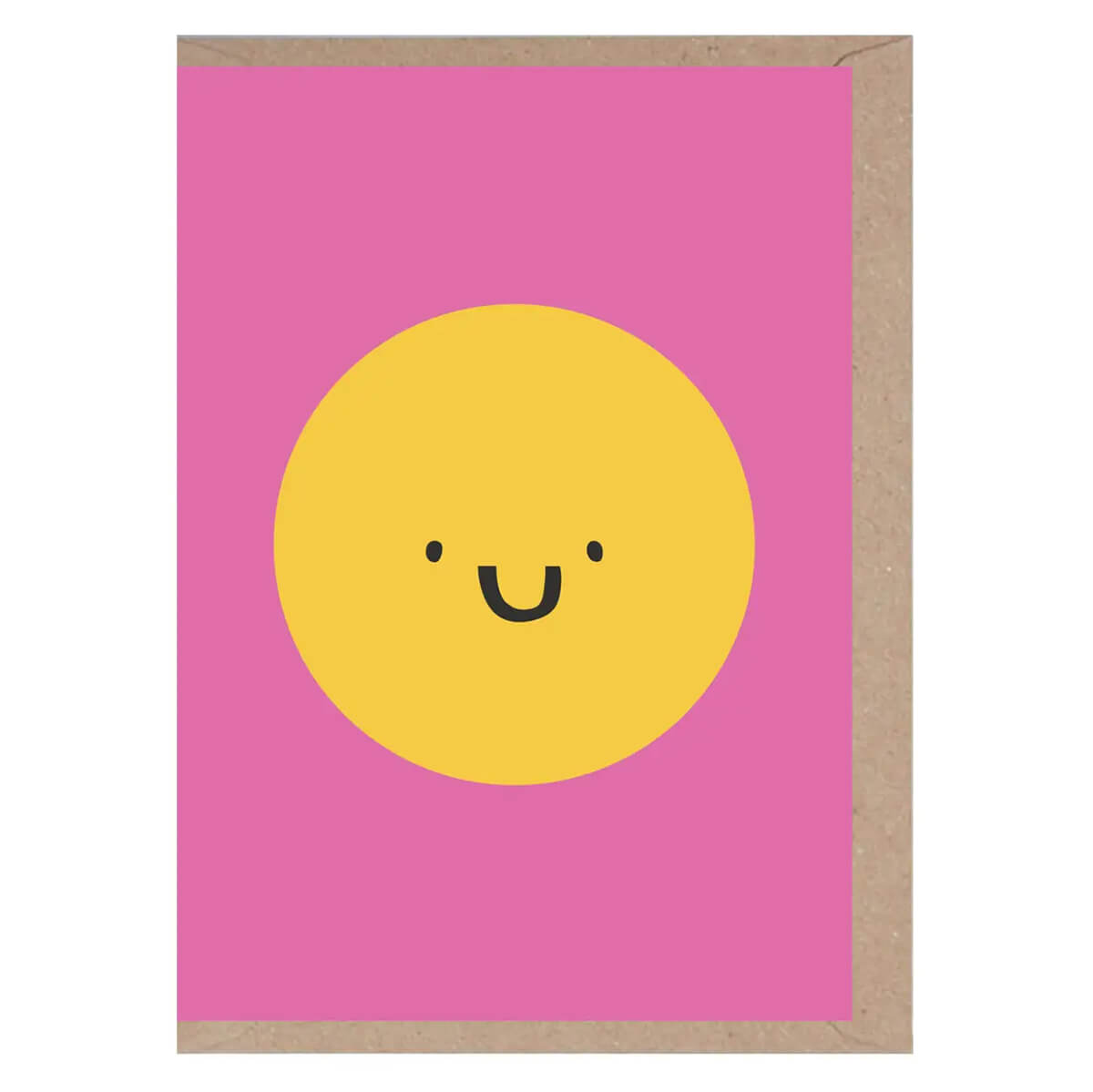 Smiley Face Mini Greetings Card by Rumble Cards – Junior Edition