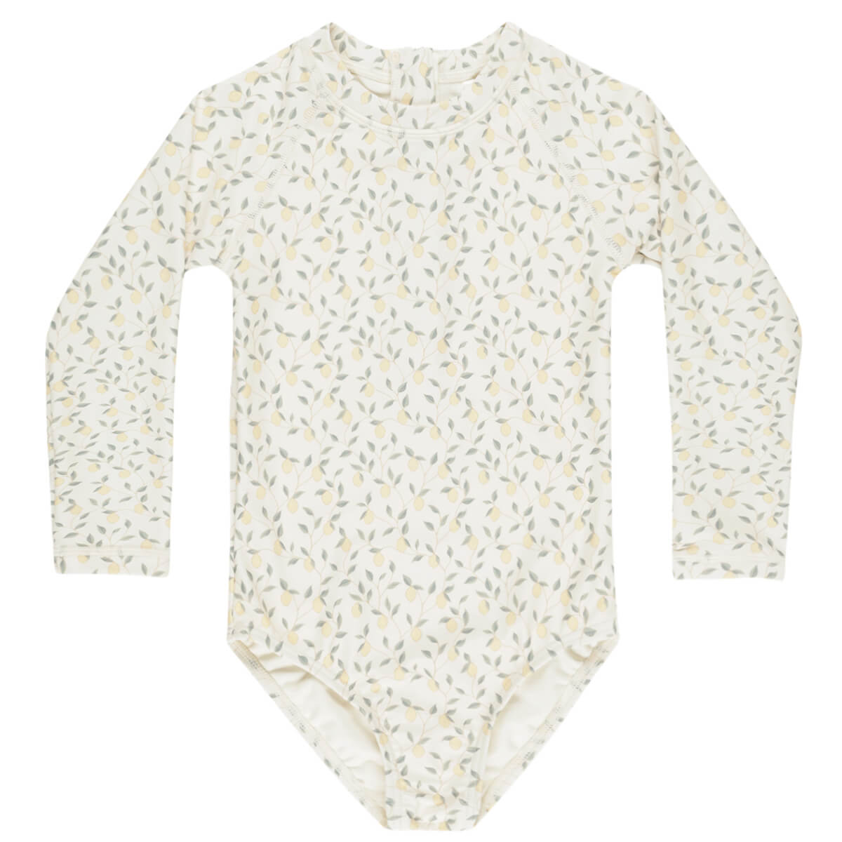 Delphine Rashguard One Piece in Lemons by Rylee & Cru – Junior Edition