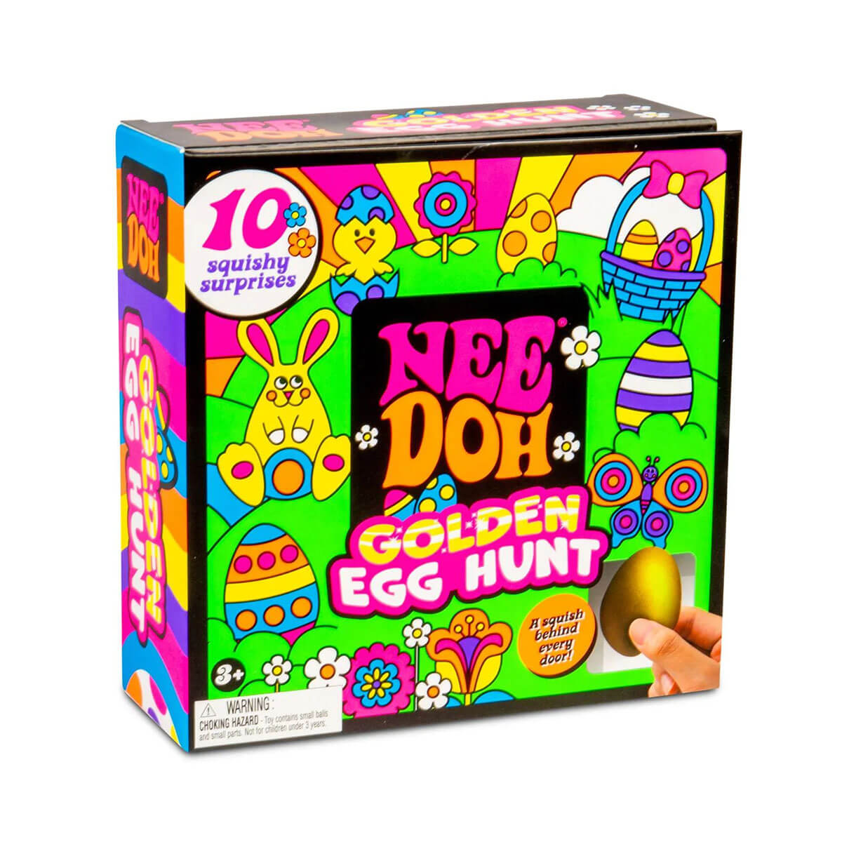 Golden Egg Hunt Needoh Squishy Toy Set by Schylling – Junior Edition